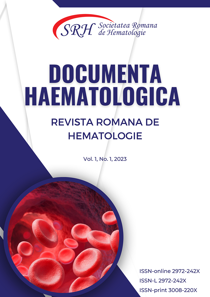 2023, Volume 1, Issue 1 | Documenta Haematologica - Revista Romana de ...